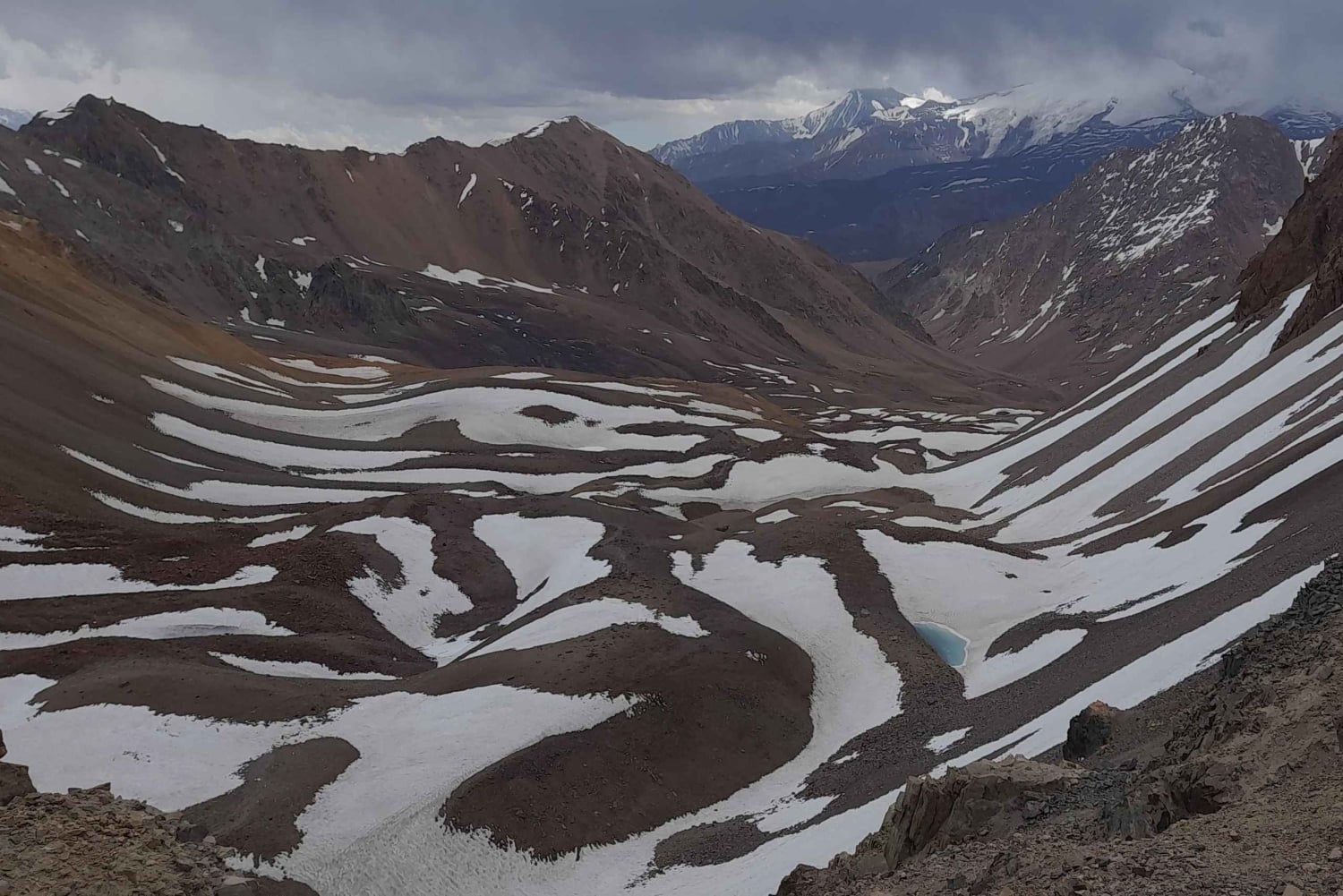 Utflykt till Laguna del Diamante i 4x4 in Argentina