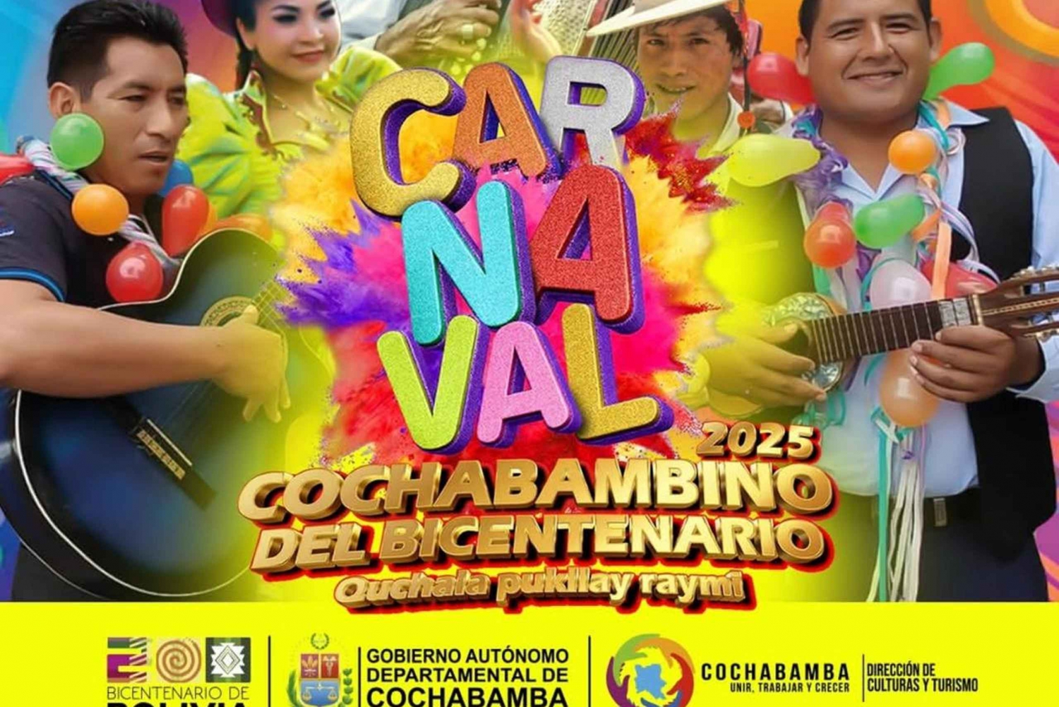 Cochabamba: Experiencia del Carnaval de Corso de Corsos, Tour guiado in Bolivia