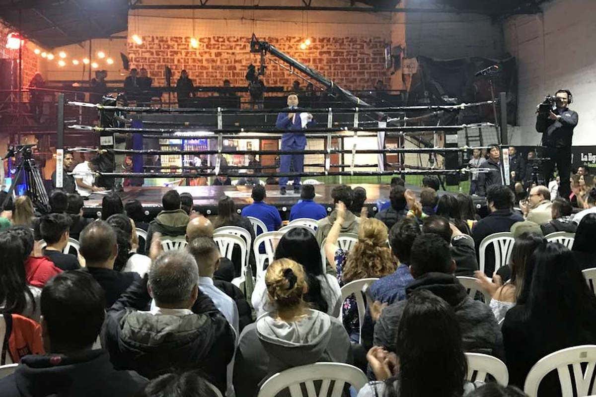 Bogotá Boxing Match in Colombia