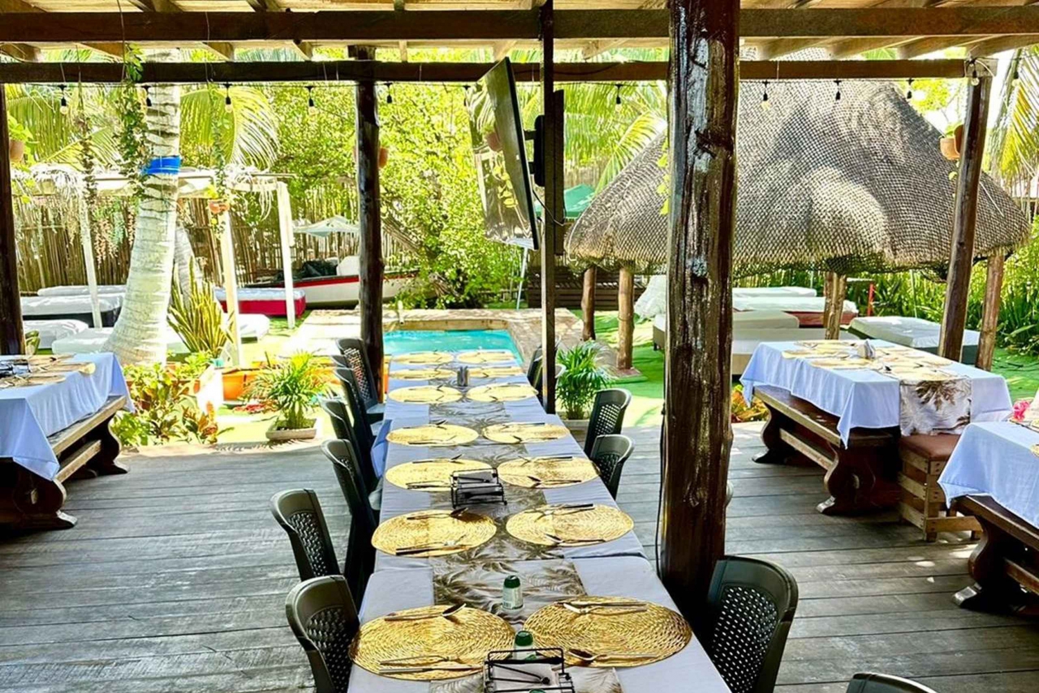 Cartagena: Day trip to Playa Blanca, BARU + swimming pool in Colombia