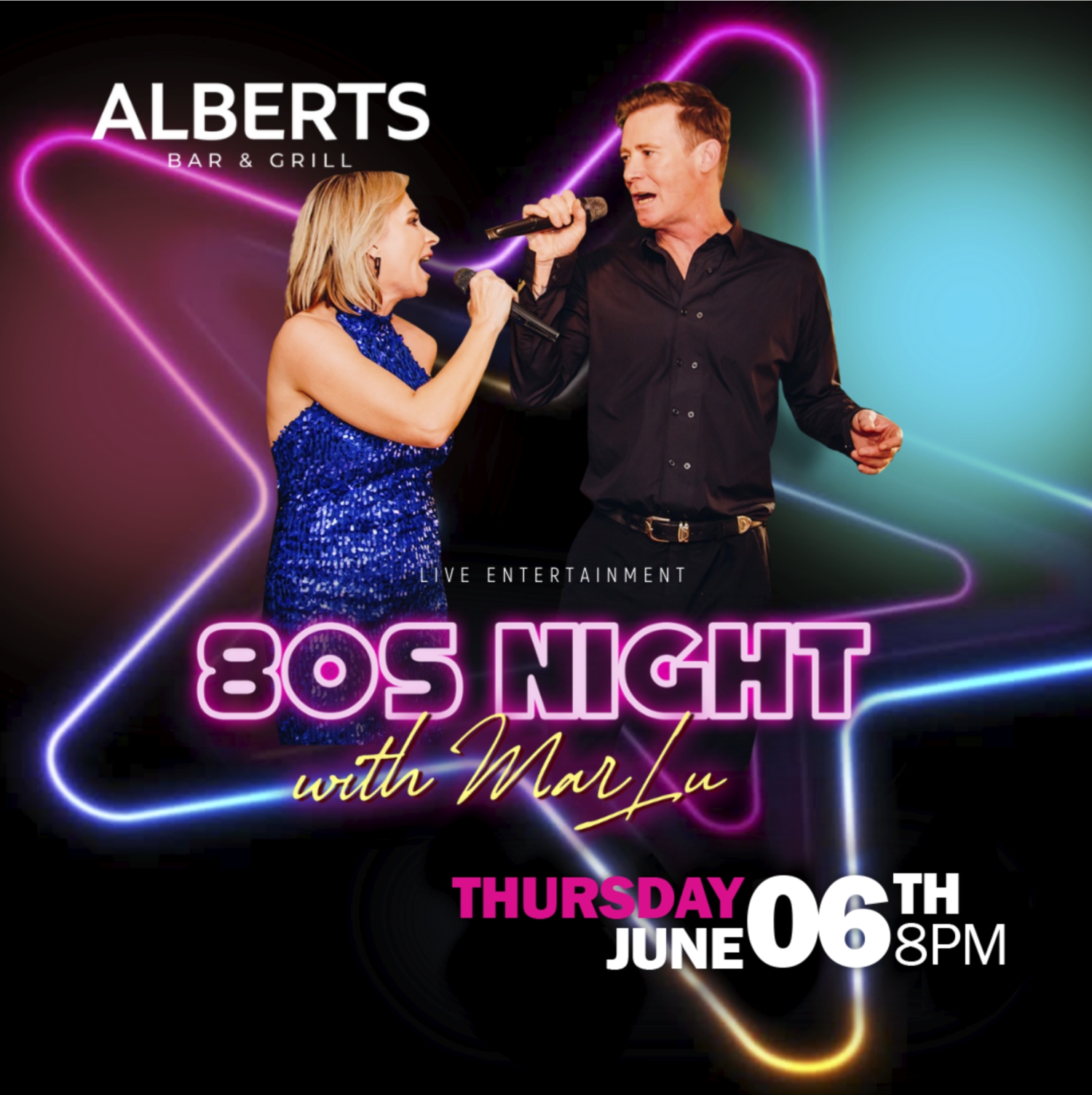 80's night at Alberts
