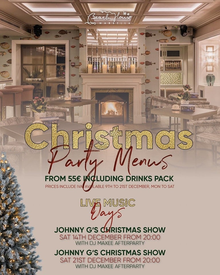 Christmas Party Menus