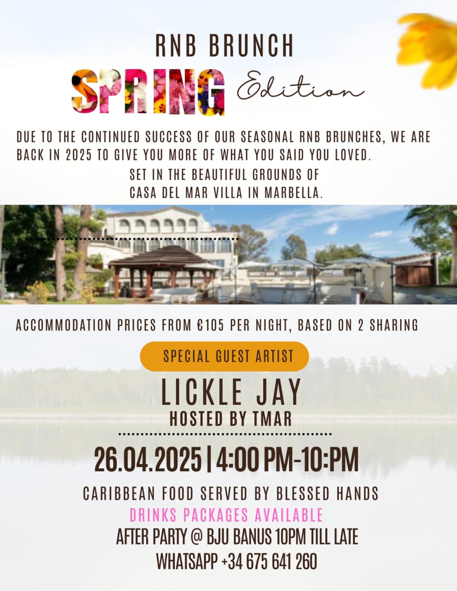 RNB BRUNCH -Marbella Spring Edition