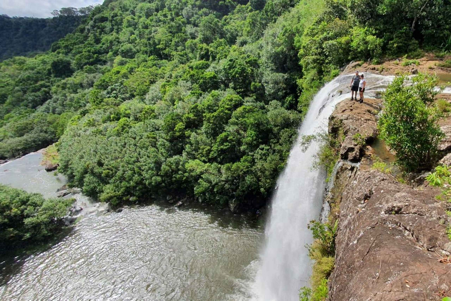 Hiking Tamarind Falls (Half Track) in Mauritius