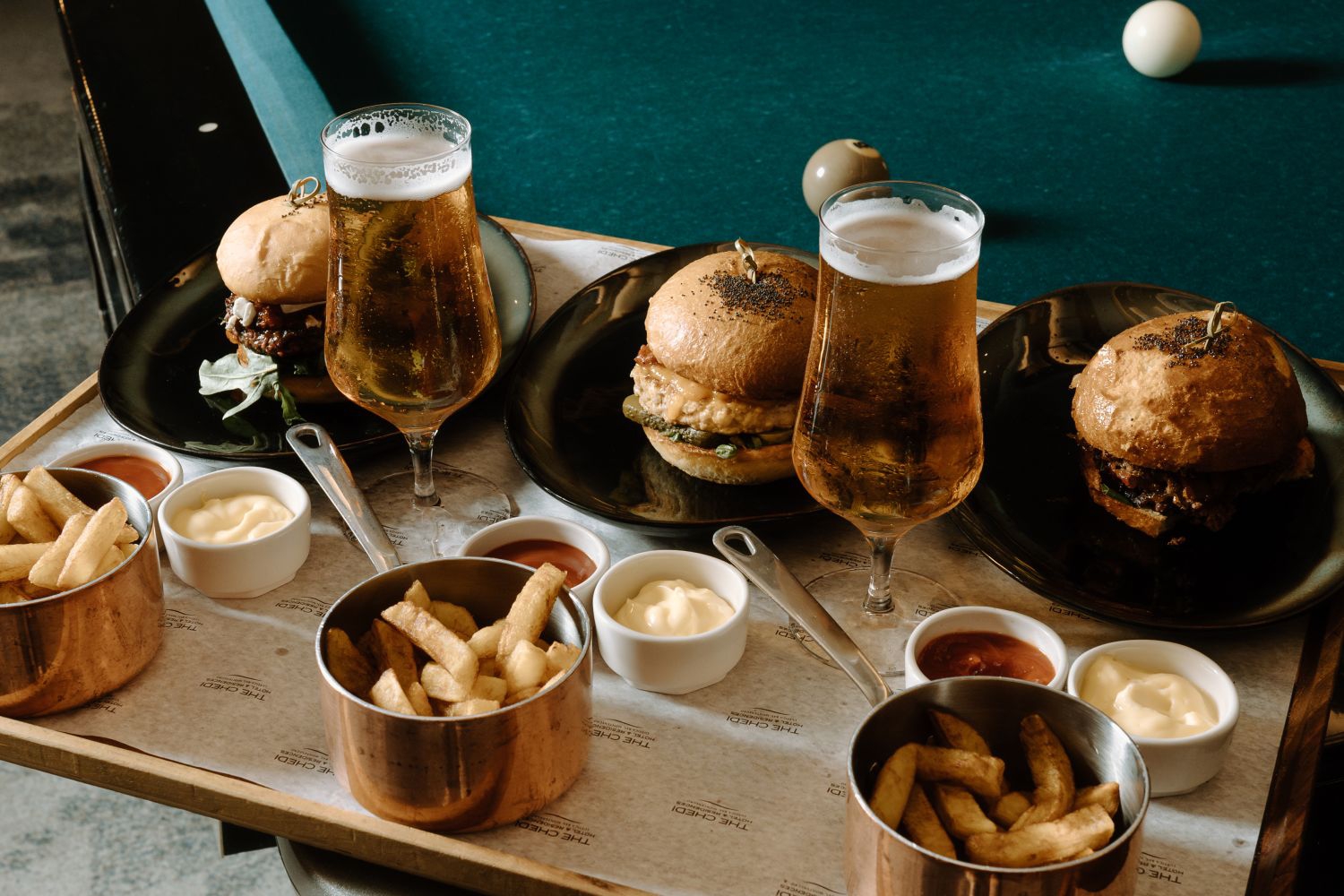 Game Night with Burgers & Beer