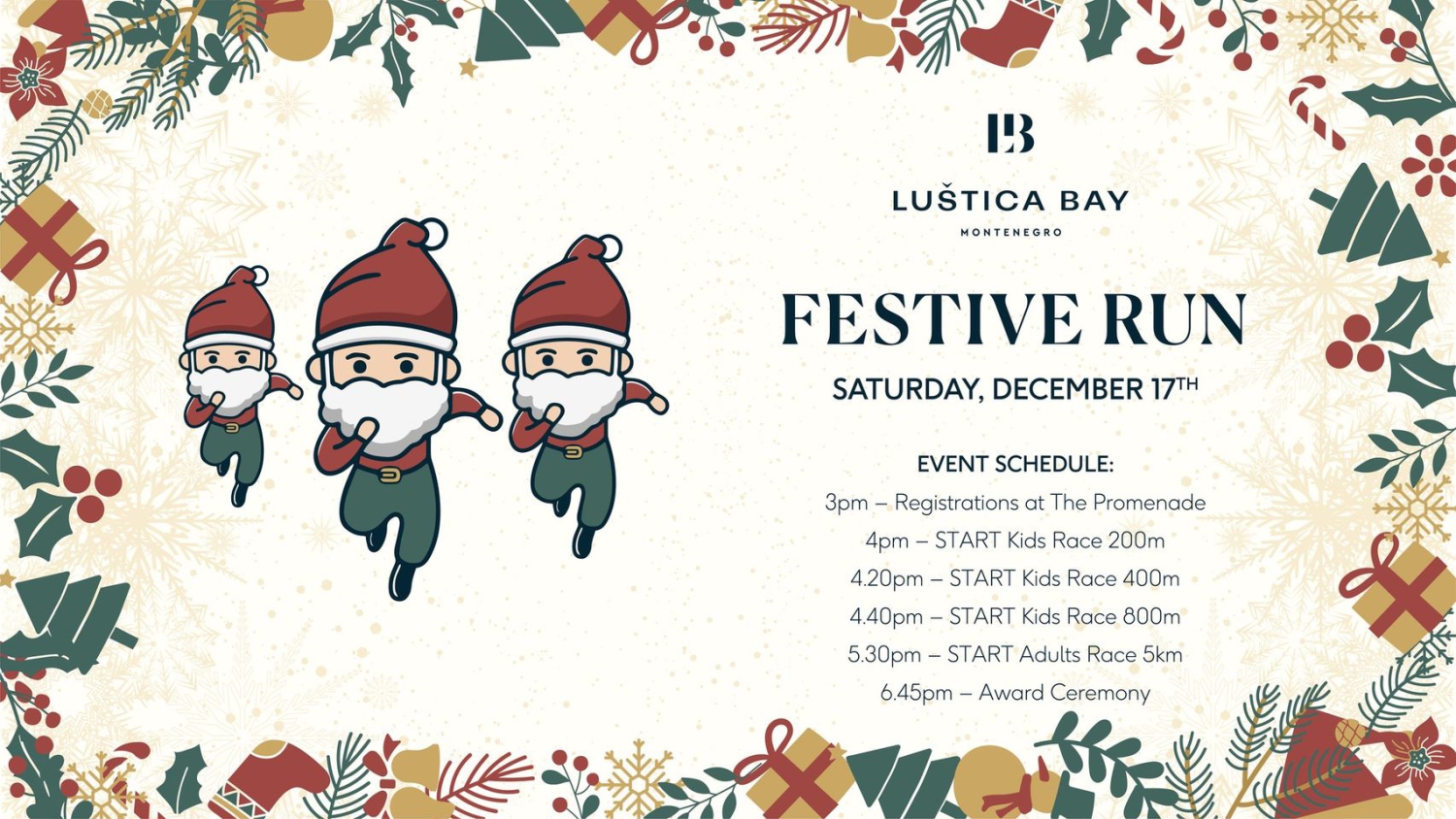 Luštica Bay Festive Run