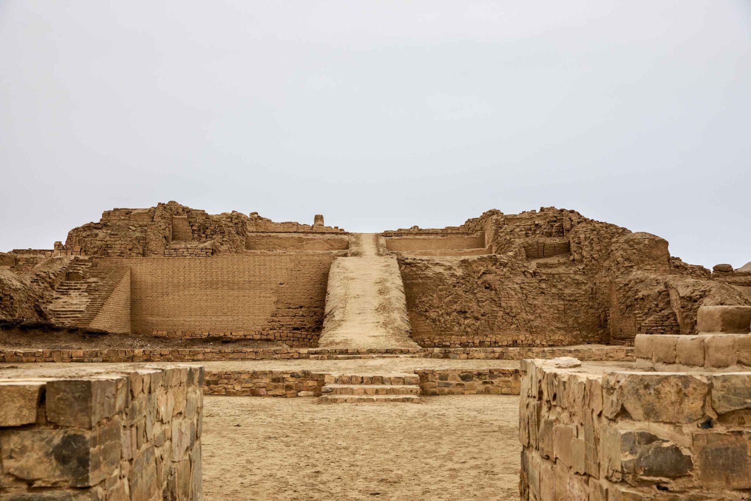 Von Lima aus: Ausflug zum Tempel von Pachacamac. in Peru