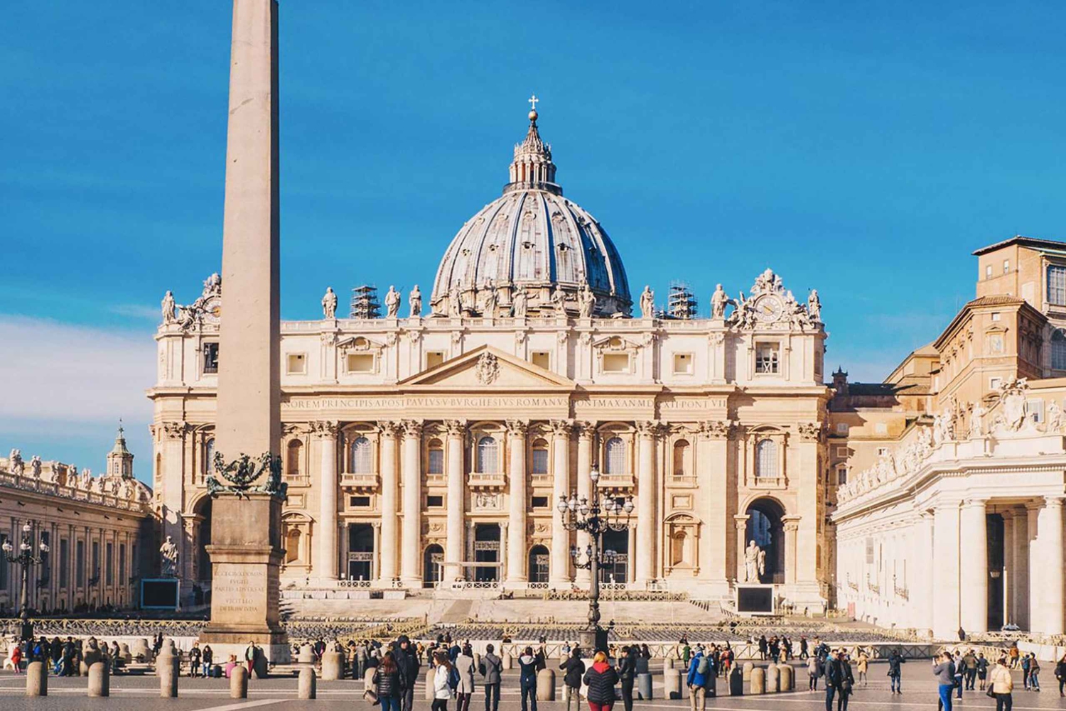 Explore St. Peter's Basilica: Pietà, Dome, & Papal Crypt in Rome