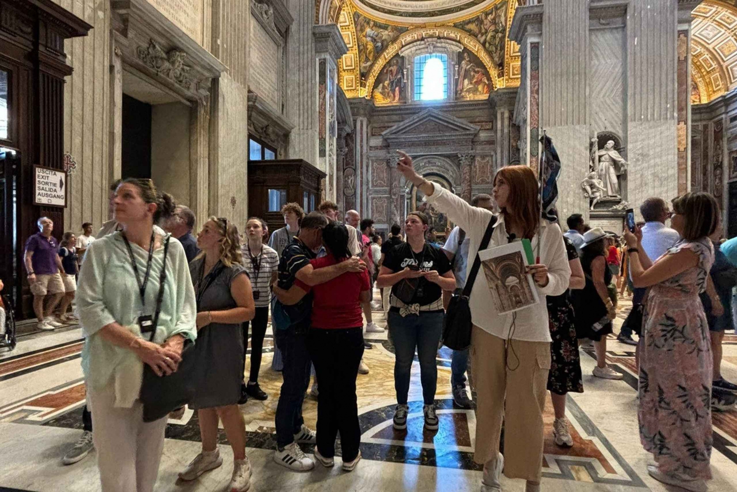 St. Peter's Basilica: Crypts and Dome Guided Tour in Rome