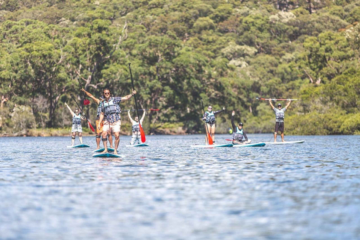 Sydney: SUP Abenteuer & Figure Eight Pools Trek in Sydney