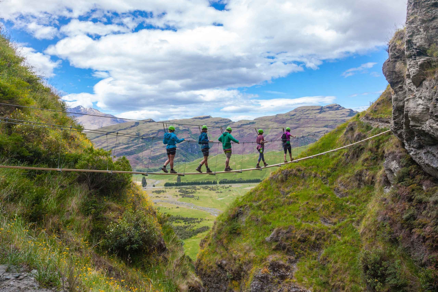 Wanaka: 2-Hour Beginner Waterfall Cable Climb in Wellington